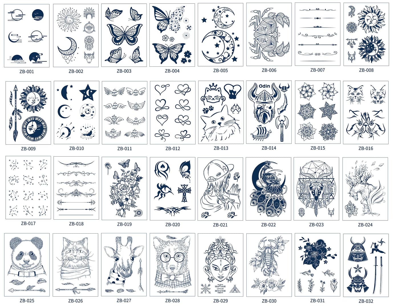 Butterfly Hand Semi-Permanent Tattoo Sticker – Temporary Tattoo